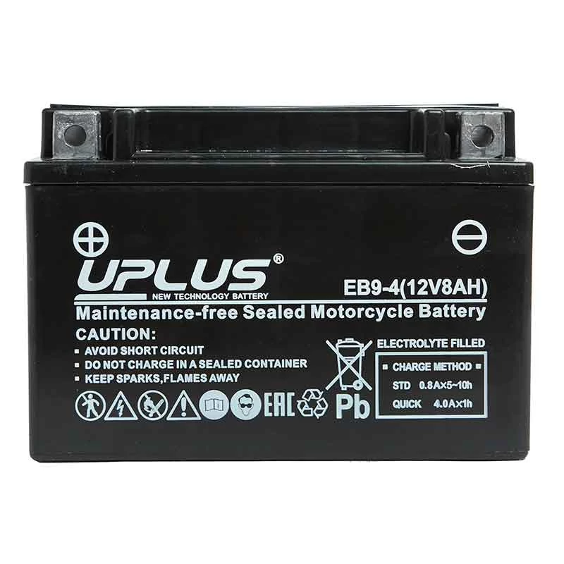 Мото аккумулятор UPLUS EB9-4 (12V / 8Ah) купить в г. Москва, выгодные ...