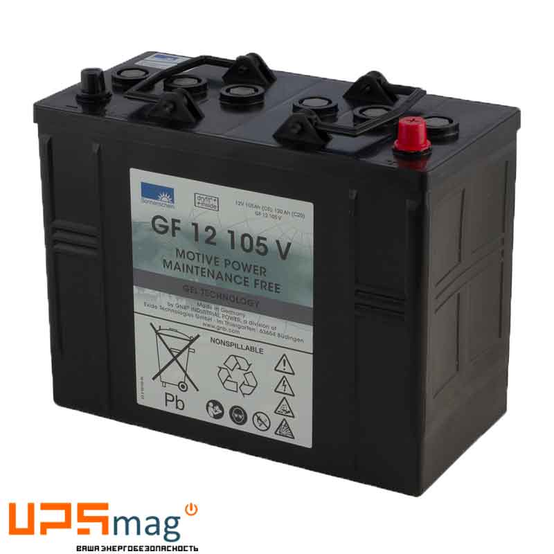 Купить аккумулятор Sonnenschein GF 12 105 V (12V,105Ah) по выгодной ...